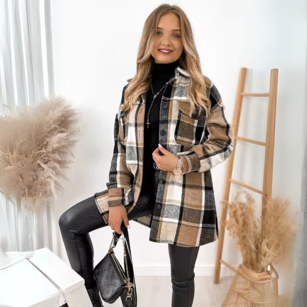 Minerva® | Checked jacket – AbsolutelyMolly